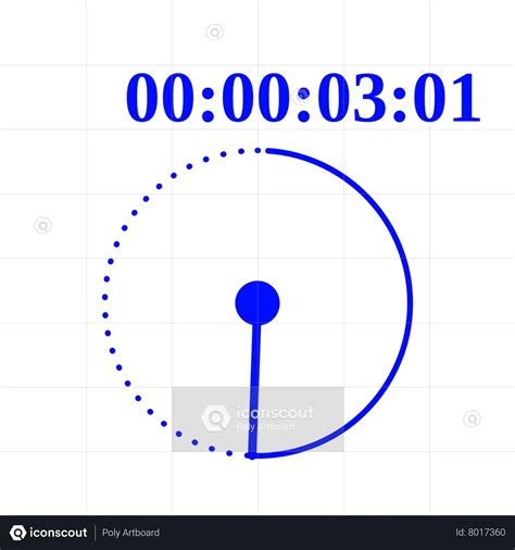 Circle Timer Animated Icon Download In Json Lottie Or Mp4 Format