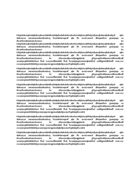Long Document Summary Pdf