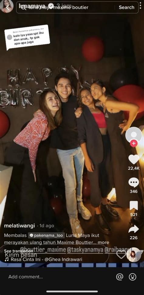 Luna Maya Digosipkan Pacaran Dengan Maxime Bouttier Usai Hadir Di Acara Ultah Okezone Celebrity