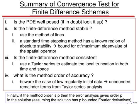 PPT Numerical Methods For Partial Differential Equations PowerPoint Presentation ID