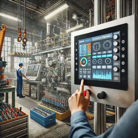 Hmi Touch Panel For Plc