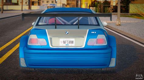 Bmw M3 Gtr E46 Nfs Mw Para Gta San Andreas