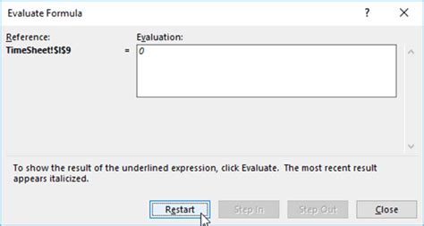 Excel Evaluating Formulas AdvantEdge Training Consulting