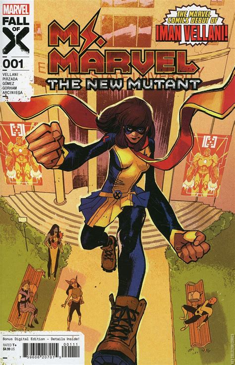 Ms Marvel The New Mutant 1 Published August 2023 K