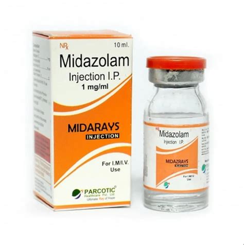 Midazolam Injection 1 Mg Ml At ₹ 399 Vial Mezolam In Nagpur Id 2851258126033