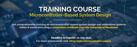 Training Course On Microcontroller Based System Design University Of