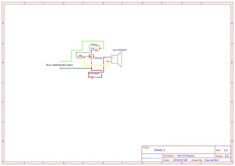 Mini Audio Amplifier Circuit Platform For Creating And Sharing Projects OSHWLab