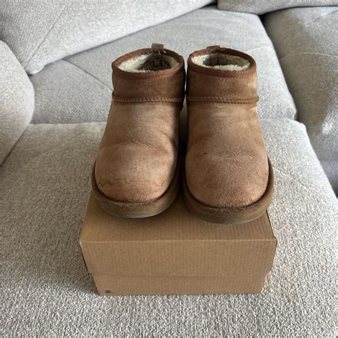 Classic Ultra Mini Uggs In Chestnut Need To Be Depop