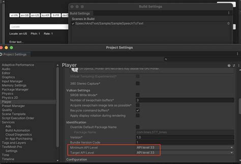 Iosandroid内蔵の音声認識エンジンを使うunityプロジェクト「speech And Text Unity Ios Android」を試してみました Android 13