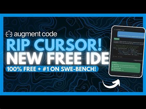Augment Agent Rip Cursor New Agentic Ai Ide Ai Software Engineer Automates Your Code