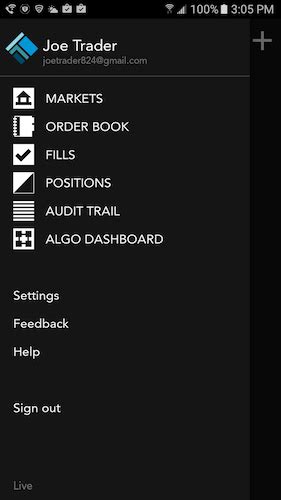 Android Settings Menu