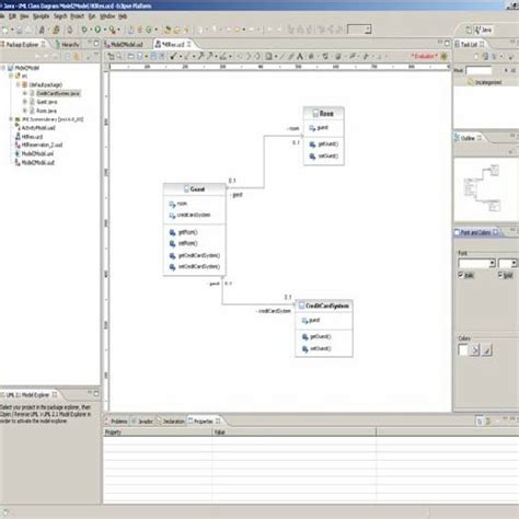 Class Model In Eclipse Download Scientific Diagram