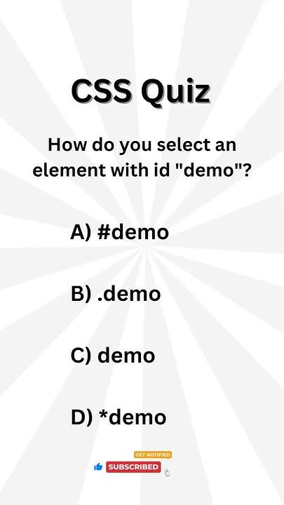 css id quiz css shorts short cssforbeginners cssid webdesign webdesigning coding