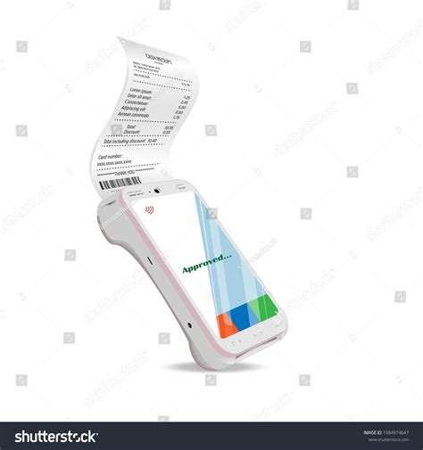 Vector Realistic Silver 3d Payment Machine Stock Vector Royalty Free 1984974647 Shutterstock