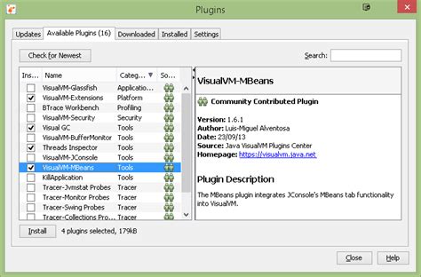 monitoring an apache tomee service on windows with visualvm