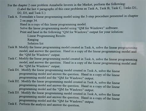 A For The Chapter 2 Case Problem Annabelle Invests In