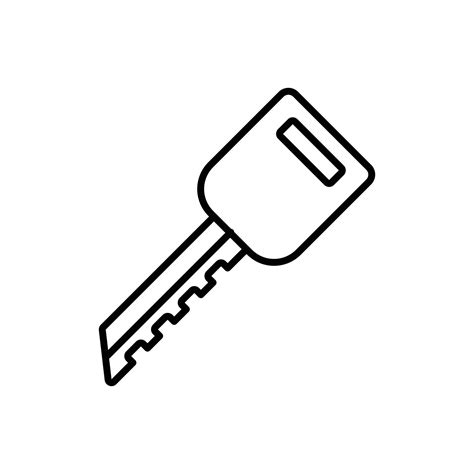 Key Icon Outline Icon 34204847 Vector Art At Vecteezy