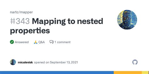 Mapping To Nested Properties Nartc Mapper Discussion Github