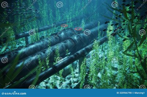 Underwater Pipeline Repair Rgb Color Icon Cartoon Vector
