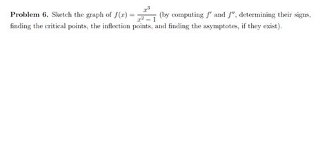 Solved Problem Sketch The Graph Of F X X X By Chegg Com