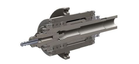 Cnc Lathe Spindle 3d Cad Model Library Grabcad 49 Off