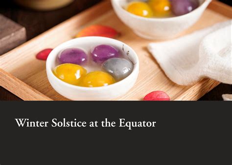 Winter Solstice At The Equator Ccscity