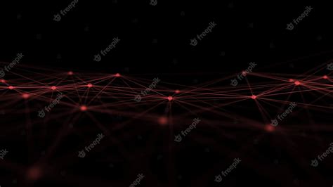 premium photo network connection structure data transfer abstract