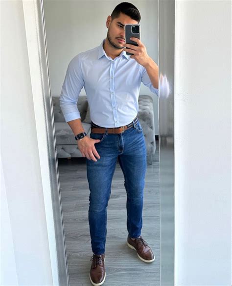 Blue And Jeans Business Casual Attire For Men Mens Business Casual