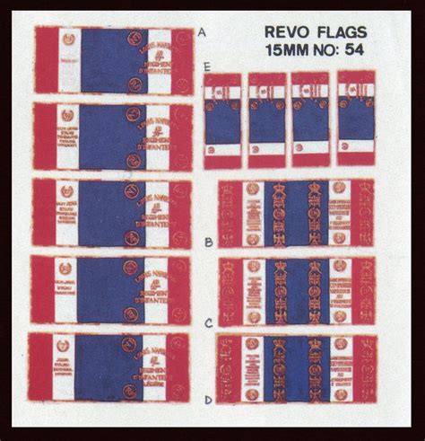 Revo Flags 15mm No 54 Crimean War 1853 1856 French