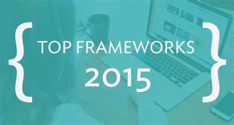 Top Frameworks For Front End Design And Development For Webcrunch