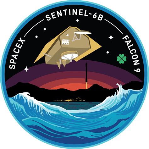 Spacex Sentinel 6b Falcon 9 Block 5 Rocket Launch