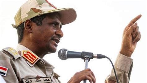حميدتي يحذر من مخططات لتقسيم السودان ويوجه رسائل للبرهان