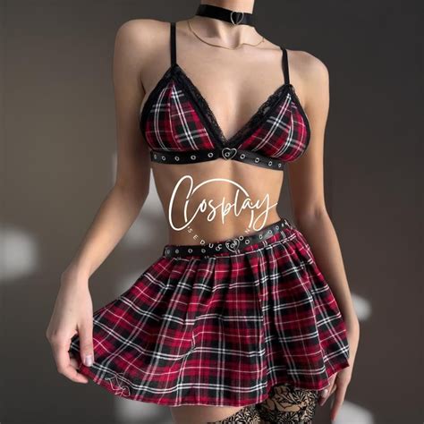 Mini Skirt Thong Etsy