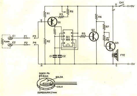 Simple Bio Feedback Circuit Diagram Electronic Circuits Diagram