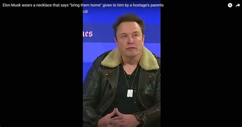 Elon Musk The Necklace That Speaks Volumes A Symbol Of Hope And