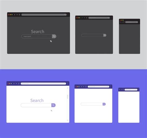 Website Template Design Landing Page Modern Design Website Vector