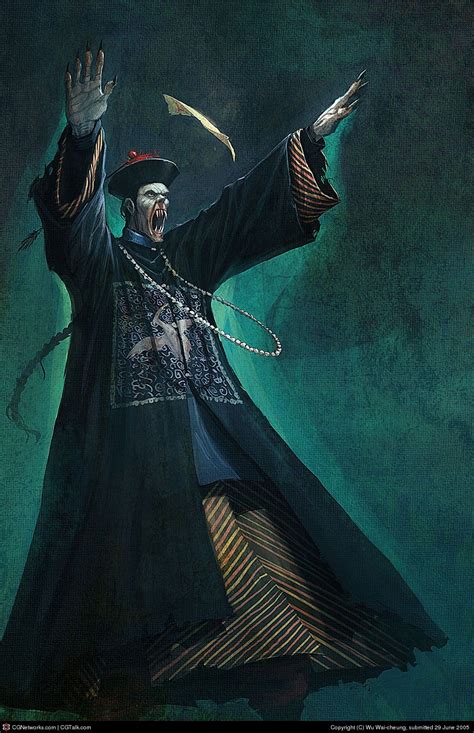 A Jiangshi Also Known As A Chinese Hopping Vampire Is A Type Of Reanimated Corpse In Chinese