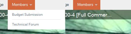 Dropdown Menu Hiding Behind Stampede