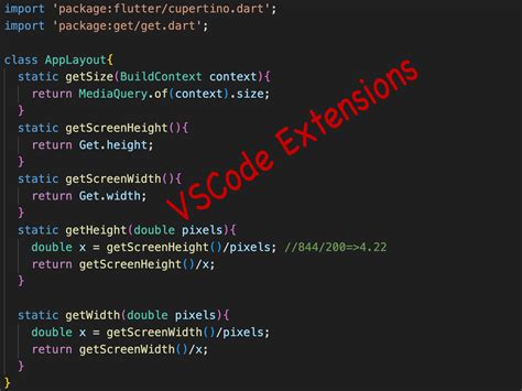 Flutter Vscode Extensions