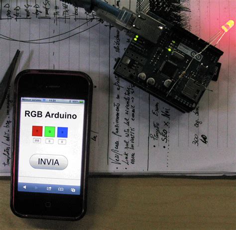 Tutorial Arduino Led Rgb Via Web Mauro Alfieri Wearable Domotica