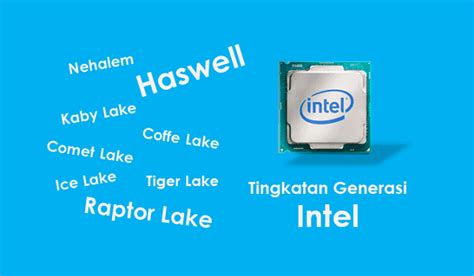 Urutan Nama Generasi Intel Core Dari Nehalem