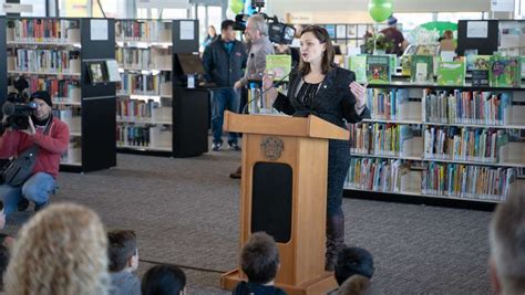Transcona Library Opening Sherri Rollins