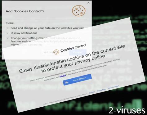 Cookies Control Virus Dedicated 2
