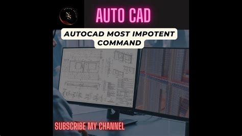 Most Important Autocad Commands For Beginners Youtube
