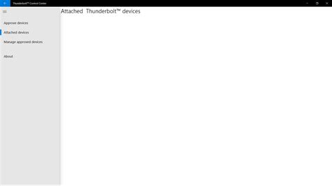 Thunderbolt Control Center Error On Thinkpad T480s R Thinkpad