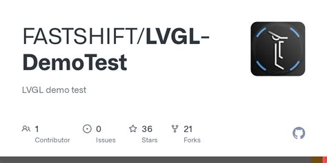 GitHub FASTSHIFT LVGL DemoTest LVGL Demo Test