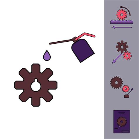 아이콘 및 자동차 부품 벡터 컬렉션 Eps Ai Uidownload