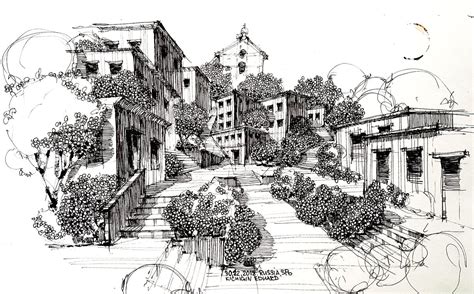 Рассказываю подробно как рисовать город в одноточечной перспективе Кичигин Эдуард рисование