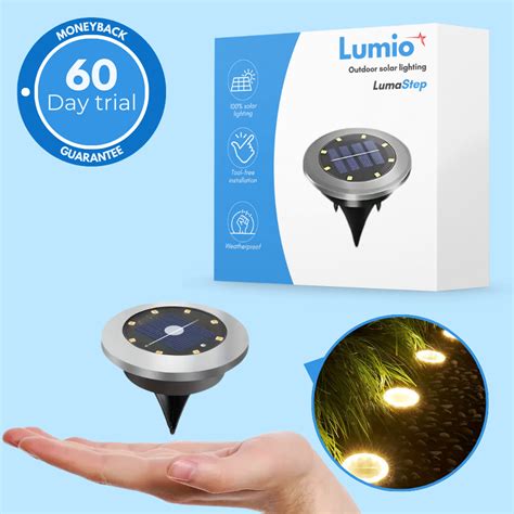 Lumastep Outdoor Solar Lighting For Steps And Kerbs Lumio Uk