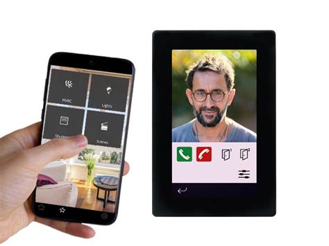KNX Capacitive Touch Panel 7 IP Connectivity Eelectron